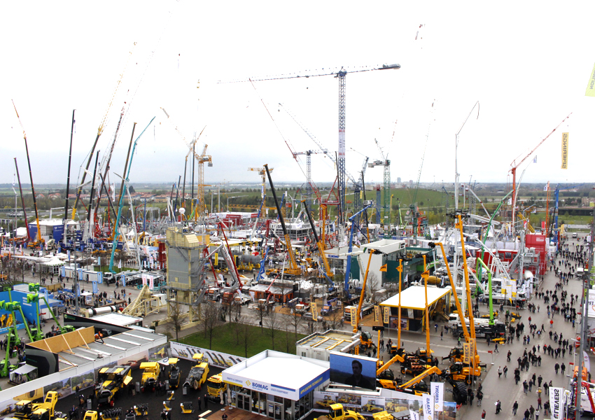 Hela byggvärlden möts på Bauma i München - Byggnadsarbetaren