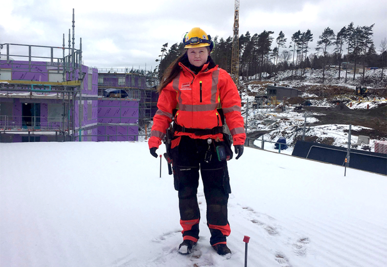 "Utmaningen lösa det arkitekten vill ha i praktiken" - Byggnadsarbetaren