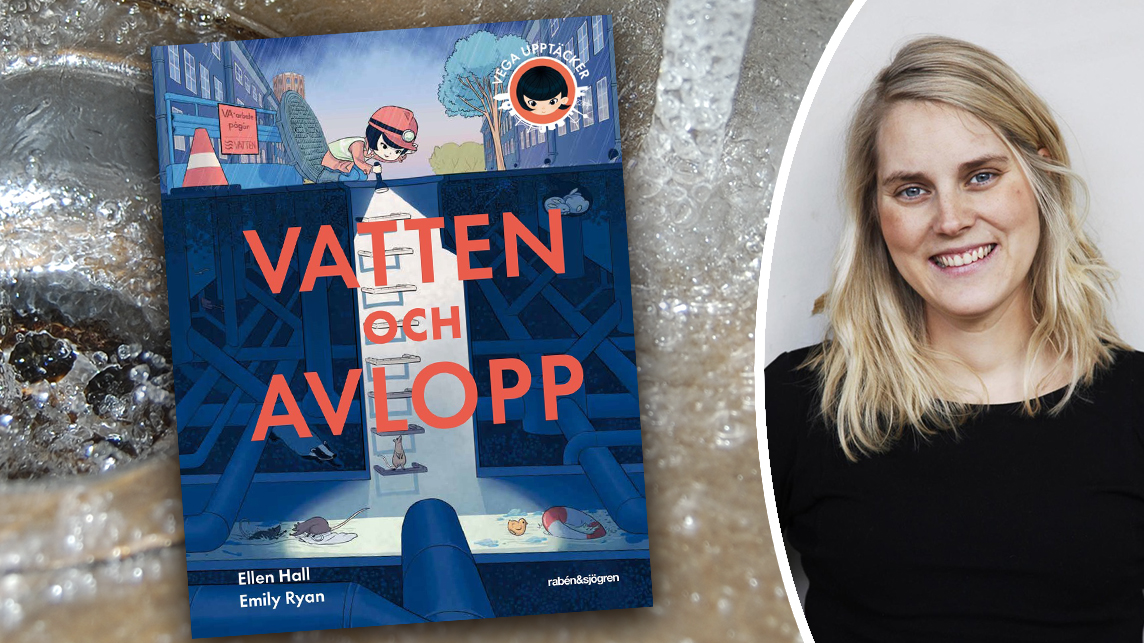 Skriver bok om avlopp – för att väcka intresset hos barn: ”En aha ...