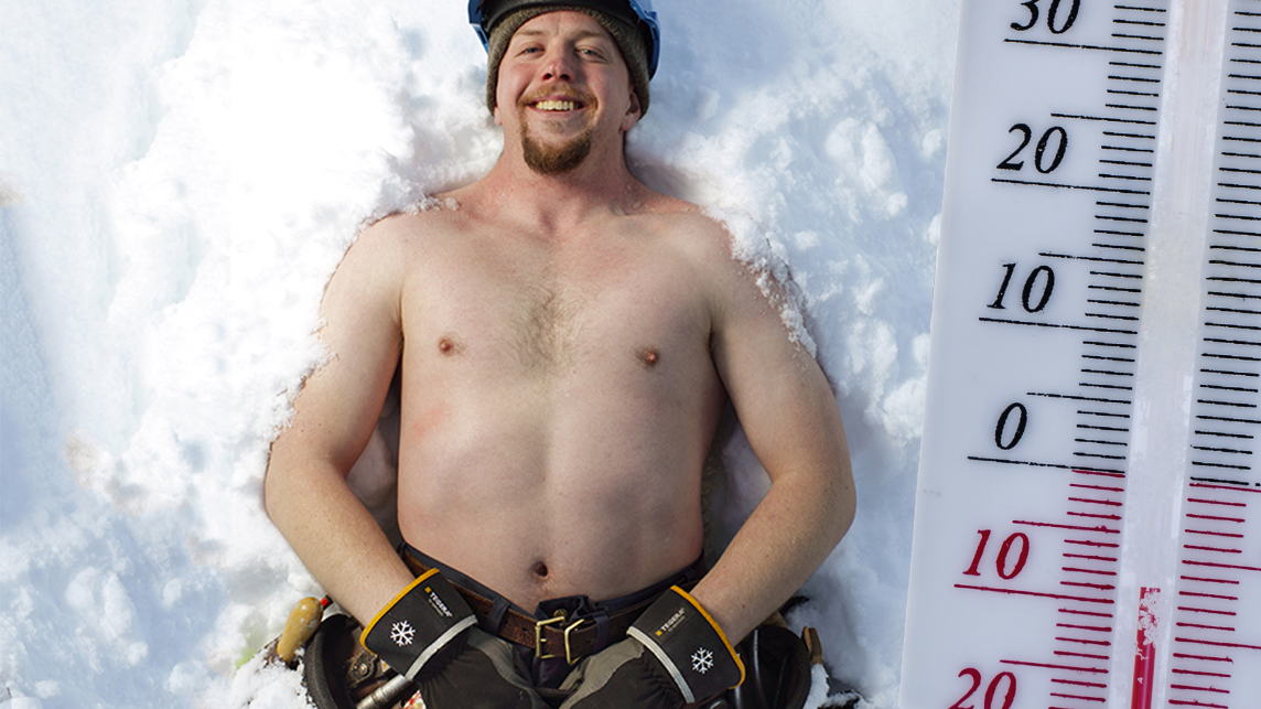 Vad gäller för byggjobb i minusgrader?