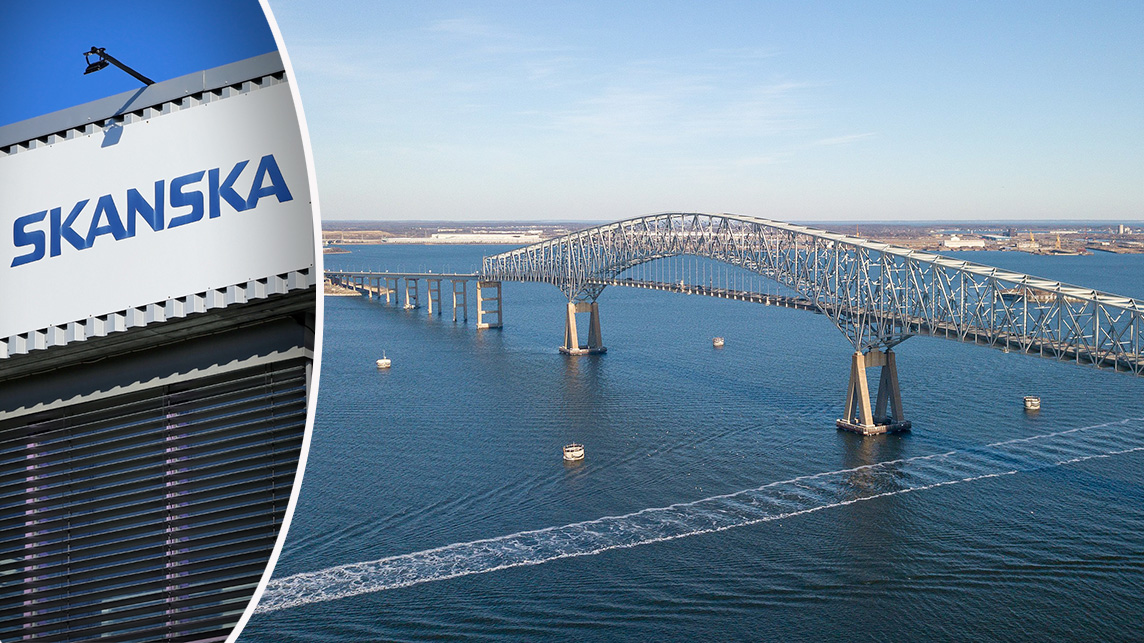 Efter enorma broraset – Skanska kan få bygga ny - Byggnadsarbetaren