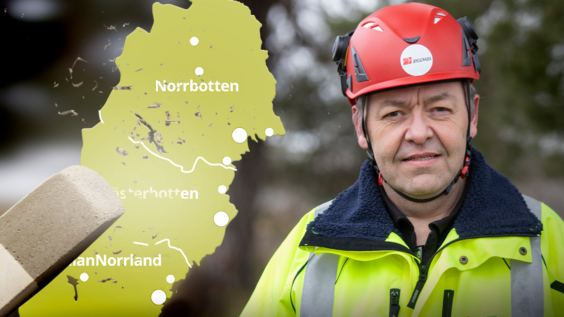 Därför splittas Byggnads Västerbotten: ”Sliter i hjärtat ...
