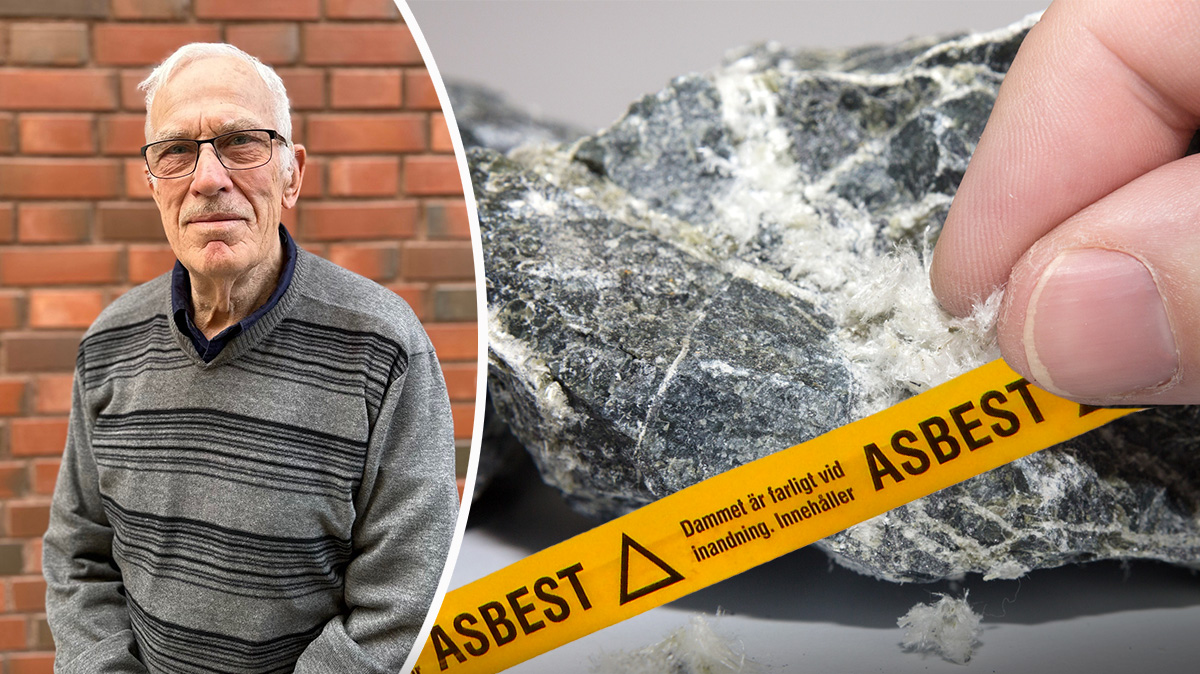 Blandade ”supermaterialet” asbest för hand: ”Brukade bli ett par grabbnävar” – Byggnadsarbetaren