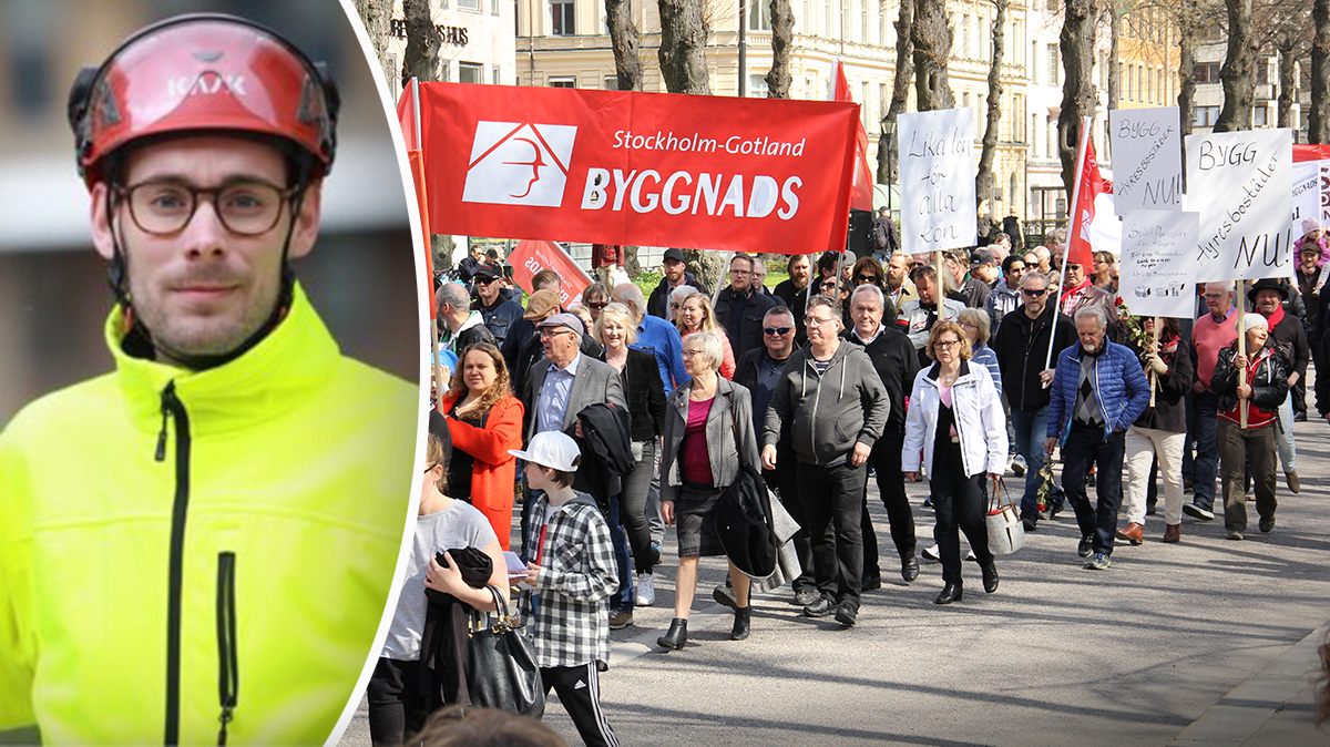 Hela listan: Det här gör Byggnads 1 maj