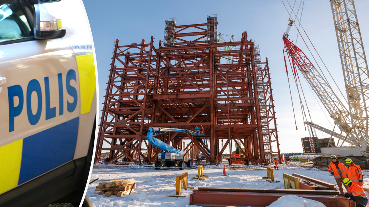 Flera personer utvisade efter poliskontroll vid Stegra - Byggnadsarbetaren