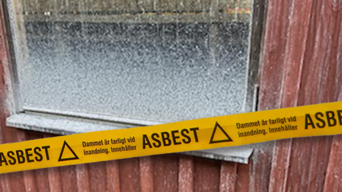 Asbestkaos när eternittak tvättades – livsfarliga fibrer spreds i ridhus - Byggnadsarbetaren